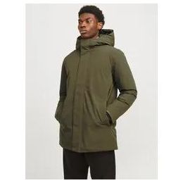 Jack & Jones Parka JACK & JONES "JJEKEEN PARKA SN" Gr. S, grün (grape leaf) Herren Jacken