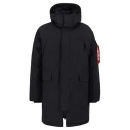 Parka Alpha Industries "Alpha Industries Men - Cold Weather Jackets Puffer Parka" Gr. M, schwarz Herren Jacken