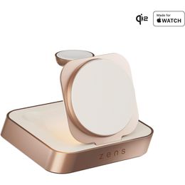 ZENS Smartphone-Ladegerät "Nightstand Charger Pro 2", rosa (kupfer), B:9,9cm H:7,7cm T:9,4cm, Ladegeräte