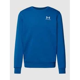 Under Armour Sweatshirt mit Label-Print Modell 'Essential'