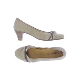 Gabor Damen Pumps, beige, Gr. 6