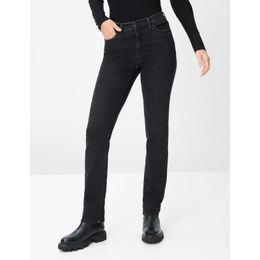 Brax Damen Five-Pocket-Hose Style CAROLA, Dunkelgrau, Gr. 36