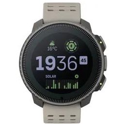 Smartwatch Suunto "Vertical GPS Watch Titanium" Smartwatches grau (solar sand)