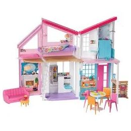 Mattel Puppenhaus BARBIE "Malibu Haus" Puppenhäuser rosa Kinder