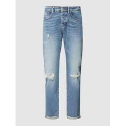 Scotch & Soda Slim Fit Jeans in Destroyed-Look Modell 'Ralston'