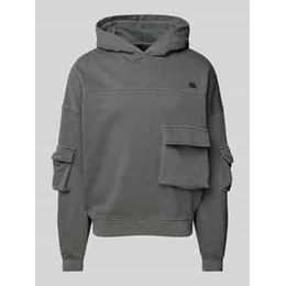 Pegador Boxy Fit Hoodie mit Cargotaschen Modell 'HARVEY TERRY'