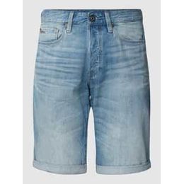 G-Star Raw Jeansbermudas mit Label-Patch