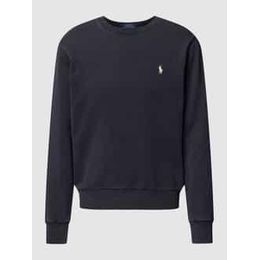 Polo Ralph Lauren Sweatshirt in unifarbenem Design mit Label-Stitching