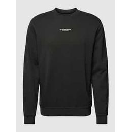 G-Star Raw Sweatshirt mit Rundhalsausschnitt