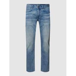 PME-Legend Relaxed Fit Jeans mit Brand-Stitching