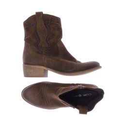 COX Damen Stiefelette, braun, Gr. 38