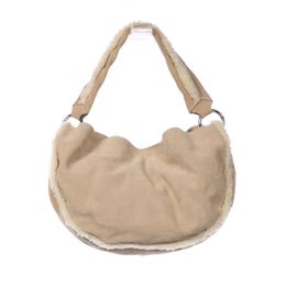 Zara Damen Handtasche, beige, Gr.