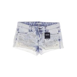 stradivarius Damen Shorts, cremeweiß, Gr. 36