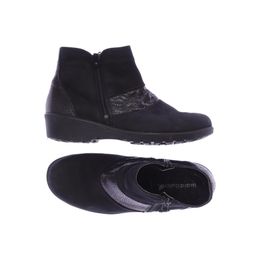 Waldläufer waldläufer Damen Stiefelette, schwarz, Gr. 5.5