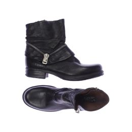 A.S.98 Damen Stiefelette, schwarz, Gr. 41