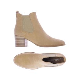 Tamaris Damen Stiefelette, beige, Gr. 41