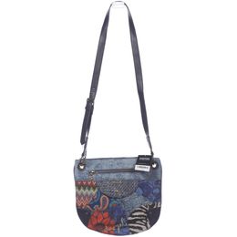 Desigual Damen Handtasche, blau, Gr.