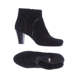 Ulla Popken Damen Stiefelette, schwarz, Gr. 41