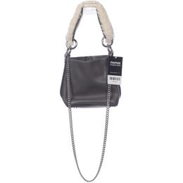 Zara Damen Handtasche, grau, Gr.