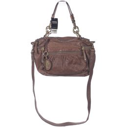 Fossil Damen Handtasche, braun, Gr.