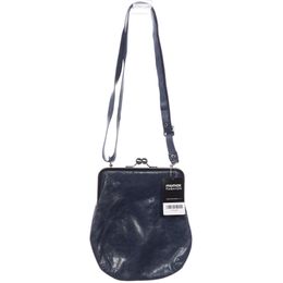 Volker Lang Damen Handtasche, blau, Gr.