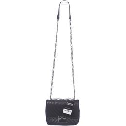 Seidenfelt Damen Handtasche, schwarz, Gr.