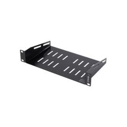 Deltaco 10" Fixed Shelf Black