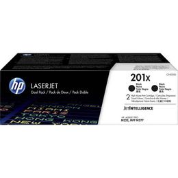 HP Toner 201XD Original 2er-Pack Schwarz 5600 Seiten CF400XD