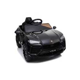 TPFLiving Elektro-Kinderauto Lamborghini Urus schwarz - Kinderauto - Elektroauto - Ledersitz und Sicherheitsgurt