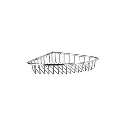 Brillantbad BYTRO Eckseifenkorb Messing Chrom poliert 205x265x40 mm f&uuml;r Bad & WC >> zum Bohren