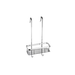 Brillantbad BYTRO Seifenkorb zum Einh&auml;ngen Edelstahl Messing Chrom poliert 160x250x455 mm f&uuml;r Bad & WC >> zum Einh&auml;ngen