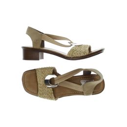 Rieker Damen Sandale, beige, Gr. 40