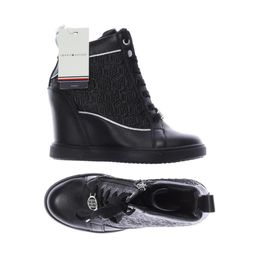 Tommy Hilfiger Damen Stiefelette, schwarz, Gr. 37