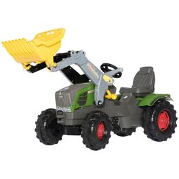 Tretfahrzeug Rolly Toys "Fendt 211 Vario" Tretfahrzeuge grün Kinder Kindertraktor mit Lader