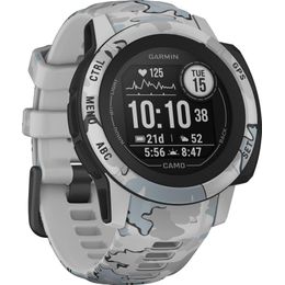 Smartwatch Garmin "INSTINCT 2S CAMO EDITION" Smartwatches grau (camouflage grau)