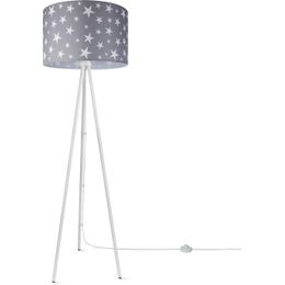 Stehlampe Paco Home "Trina Capri" Lampen Gr. H: 148,5cm, weiß Kinder Kinderlampe LED Kinderzimmer, Sternen-Motiv, Deko Stehleuchte E27