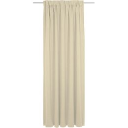 Vorhang WIRTH "Trondheim B" Gardinen Gr. 315cm, Multifunktionsband, 132cm, beige (natur) nach Maß