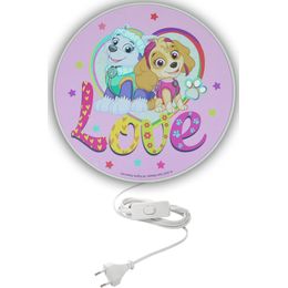 Wandleuchte Niermann "Pawsitive Pups" Lampen rosa (rosa/bunt) Kinder Kinderlampe Wandleuchte Paw Patrol - Pawsitive Pups