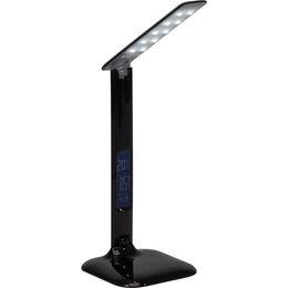 LED Schreibtischlampe Brilliant "Glenn" Lampen Gr. H: 55cm, schwarz 55 cm Höhe, Touchdimmer, USB-Anschluss, KunststoffMetall