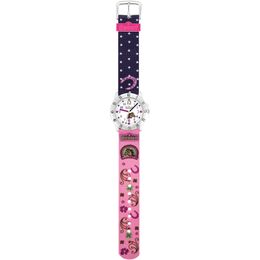 Quarzuhr Scout "Pferdeuhr, Achtion Girls, 280378065", bunt, Armbanduhren, Kinder, mit Pferde- und Hufeisenmotiv, Lernuhr, ideal auch als Geschenk