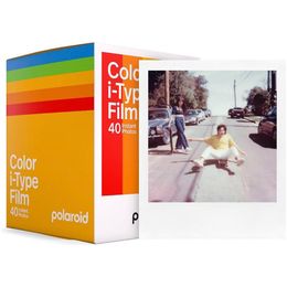 Polaroid Sofortbildfilm "i-Type Color Film Pack 40x" Foto-Filme weiß