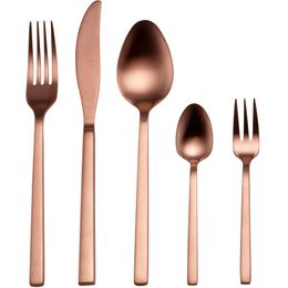 Guido Maria Kretschmer Home & Living Besteck-Set GUIDO MARIA KRETSCHMER HOME & LIVING "GMK, Bronze Look" Essbesteck-Sets Gr. 30 tlg., braun (bronzefarben) Tafelbesteck, Präsentschachtel, PVD bronze mattiert