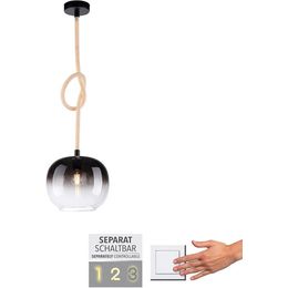 Pendelleuchte Paul Neuhaus "LUMA" Lampen Gr. Ø 30cm H: 150cm, schwarz