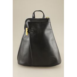 Longchamp Damen Rucksack, schwarz, Gr.