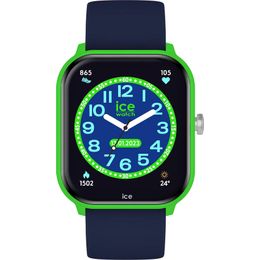 Ice Watch Smartwatch ICE-WATCH "ICE smart junior 2.0" Smartwatches blau (dunkelblau) Armbanduhr, Jungenuhr, Kinder, Silikonarmband, Spielmodus, Sportprofil