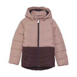 Steppjacke Color Kids "Steppjacke COJacket" Gr. 110, braun (burlwood) Mädchen Jacken