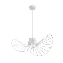 Pendelleuchte Paco Home "HUGO PD1" Lampen Gr. Ø 70cm H: 27cm, schwarz mit kompatiblen Dimmer und Leuchtmittel