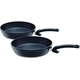 Pfannen-Set Fissler "Adamant Comfort" Pfannen Gr. Ø 28cm, schwarz Made in Germany