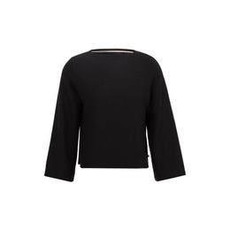 Shirttop BOSS Gr. S, schwarz Damen Tops mit Rundhalsausschnitt