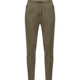 Stoffhose Ragwear "Roydy Long" Gr. M (50), Normalgrößen, grün (olivgrün), Herren, Material: 50% Baumwolle, 50% Polyester, Hosen, sportliche Herren Hose mit Reißverschlusstaschen